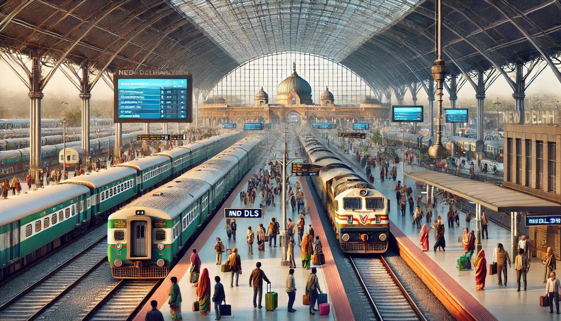New Delhi Railway Station: Guide to Facilities, Platforms & Travel Tips ...